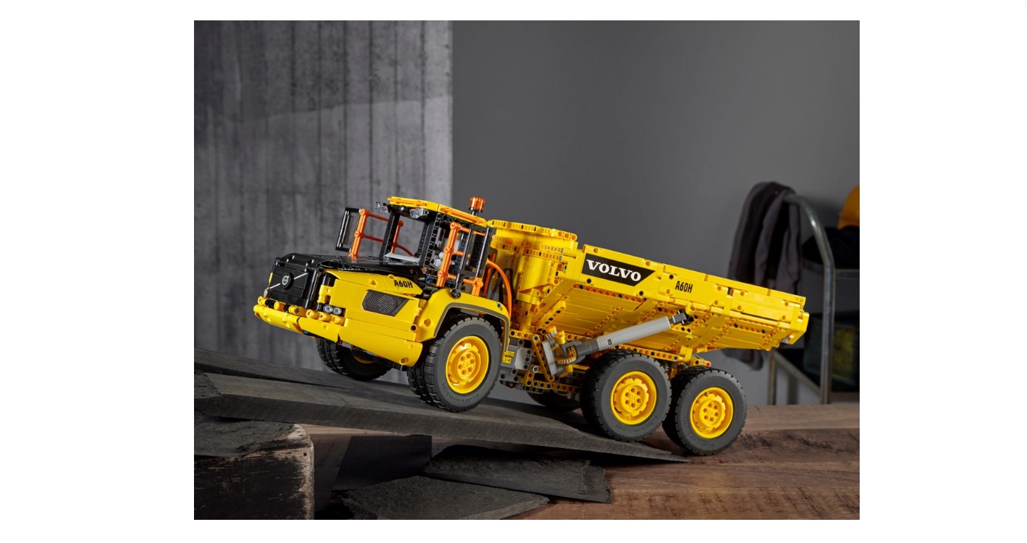 لگو کامیون ولوو مفصلی (تکنیک) 42114 LEGO Volvo Articulated Hauler A60H ...