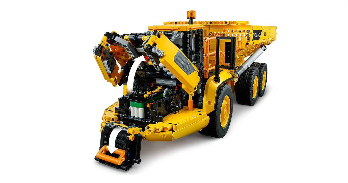 لگو کامیون ولوو مفصلی (تکنیک) 42114 LEGO Volvo Articulated Hauler A60H ...