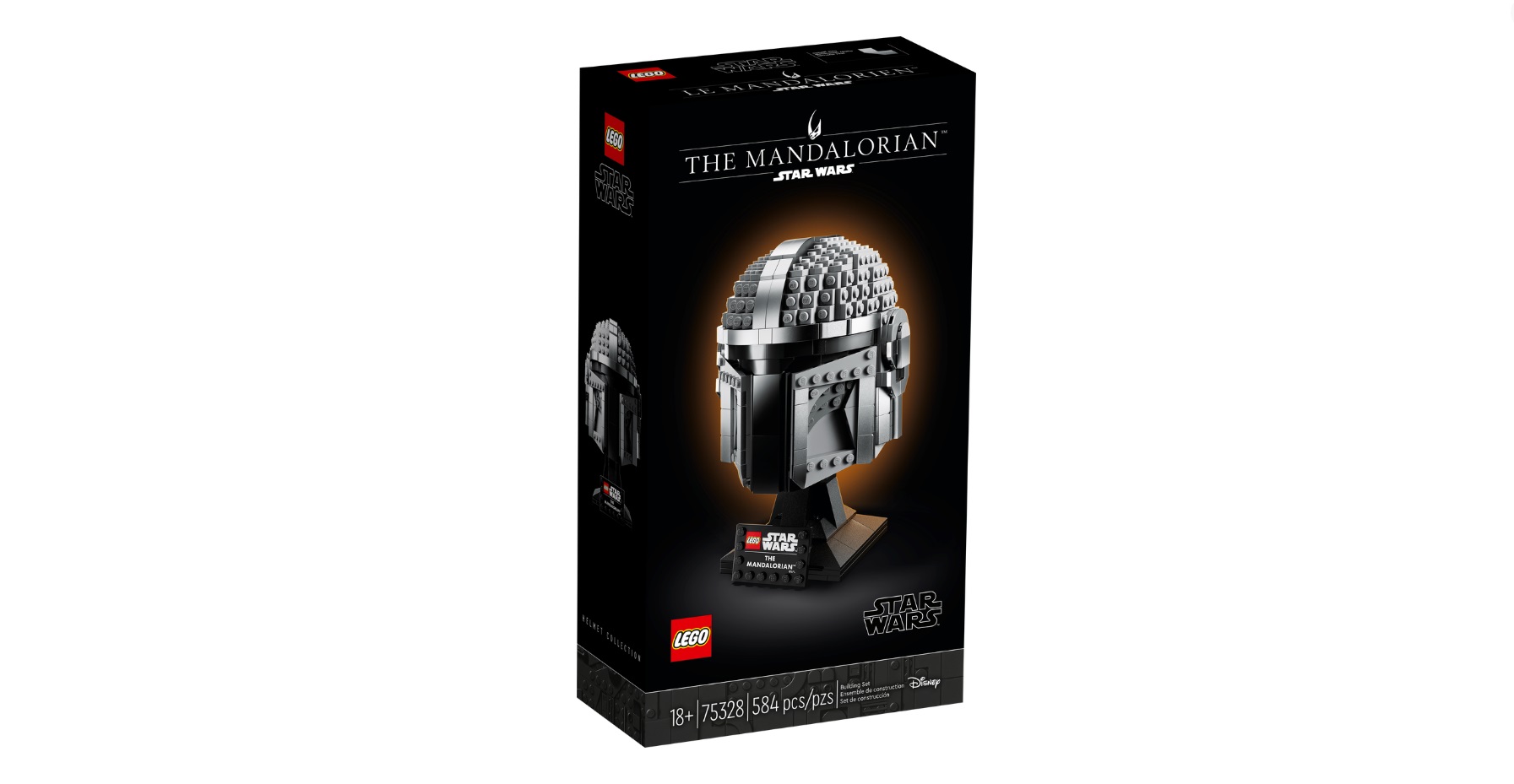 لگو کلاه خود مندلورین (جنگ ستارگان) 75328 LEGO The Mandalorian Helmet ...