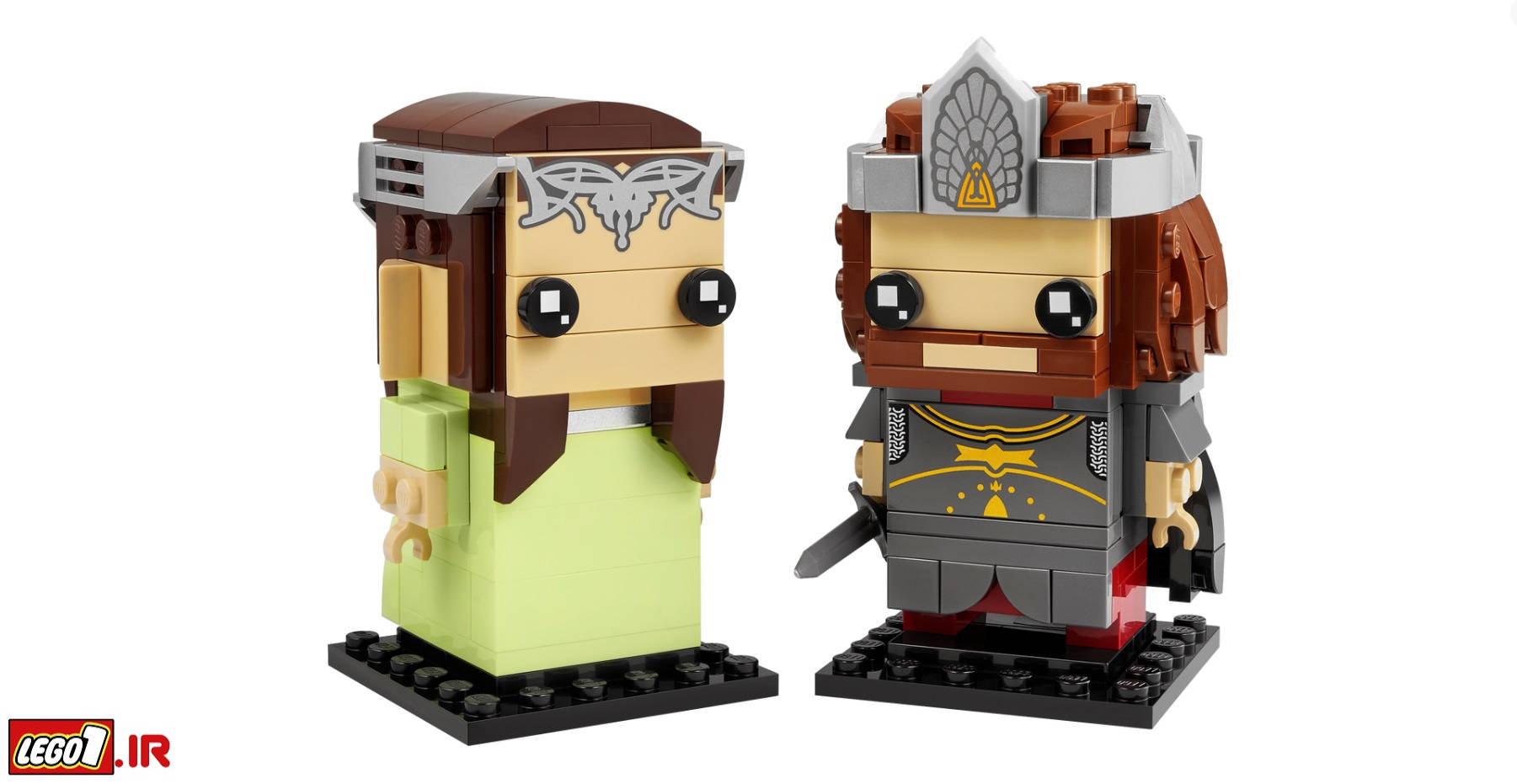 لگو آراگورن و آرون (بریک هدز) LEGO Aragorn™ & Arwen™ 40632 - فروشگاه ...