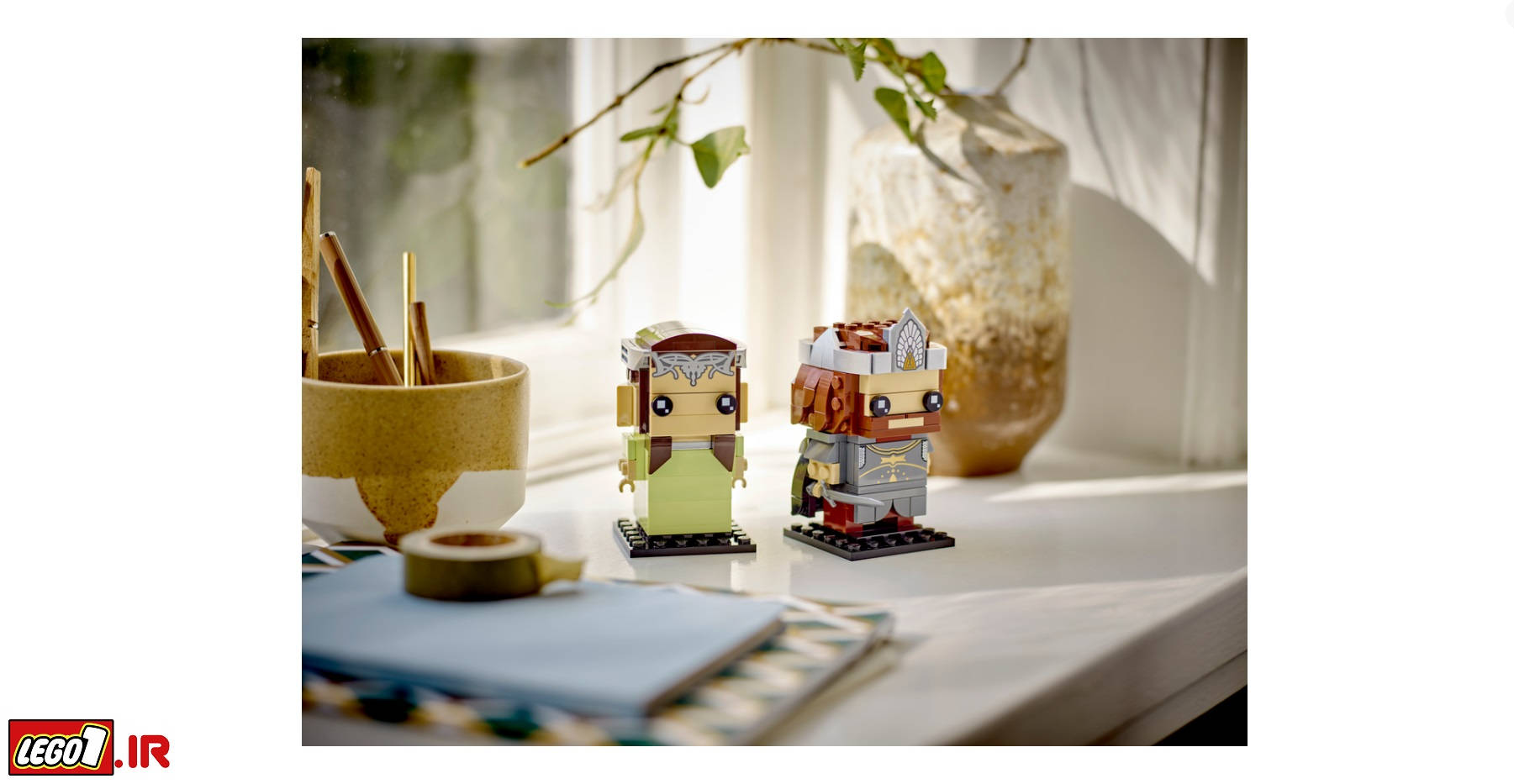لگو آراگورن و آرون (بریک هدز) LEGO Aragorn™ & Arwen™ 40632 - فروشگاه ...