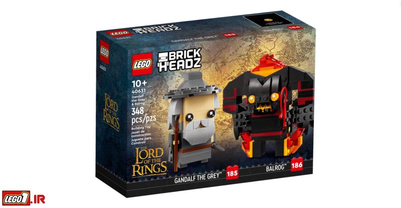لگو جادوگر گاندالف خاکستری و بالروگ (بریک هدز) LEGO Gandalf the Grey ...